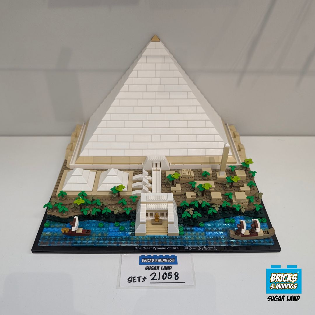 21058 - The Great Pyramid of Giza (U) – Bricks & Minifigs Sugar Land