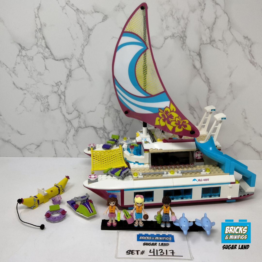 41317 - Sunshine Catamaran (U) – Bricks & Minifigs Sugar Land