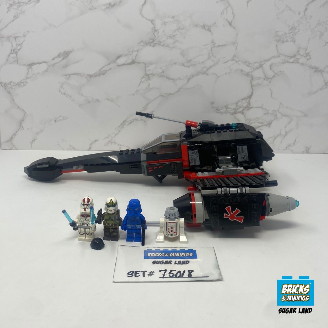 75018 - Jek-14's Stealth Starfighter (U) – Bricks & Minifigs Sugar Land