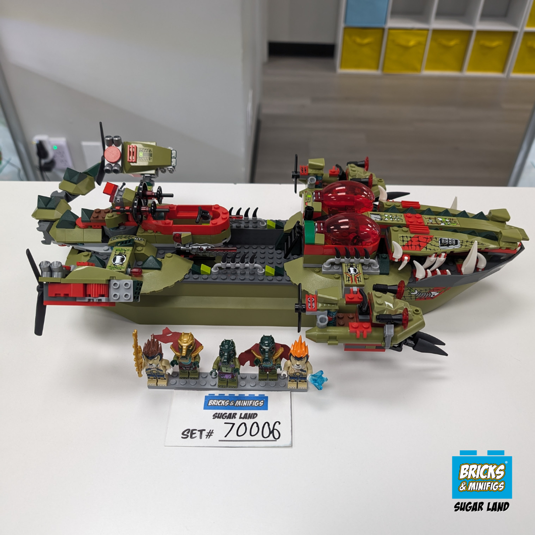70006 - Cragger's Command Ship (U1) – Bricks & Minifigs Sugar Land